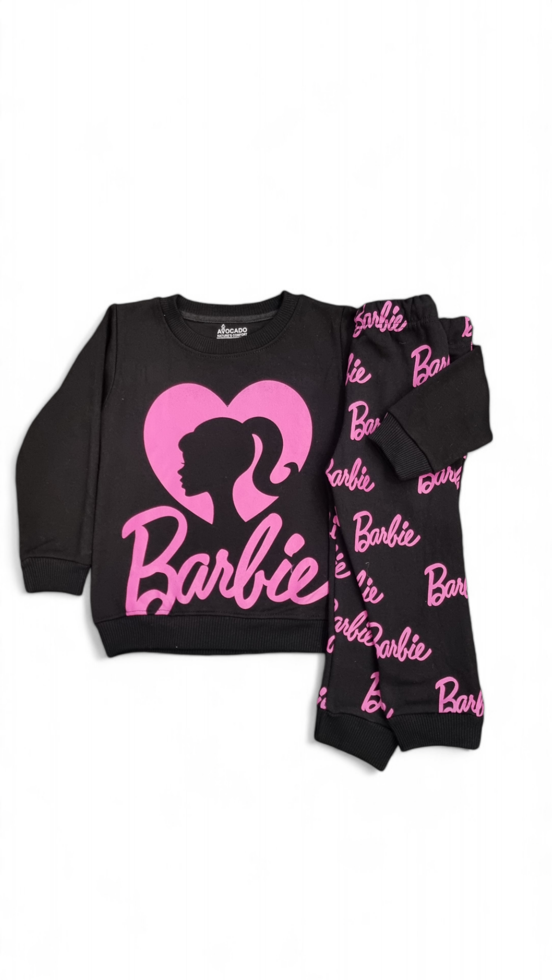Barbie Iconic Logo Fleece Tracksuit – Theavocado.pk
